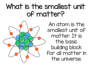 What is Matter for middle school students | PDF