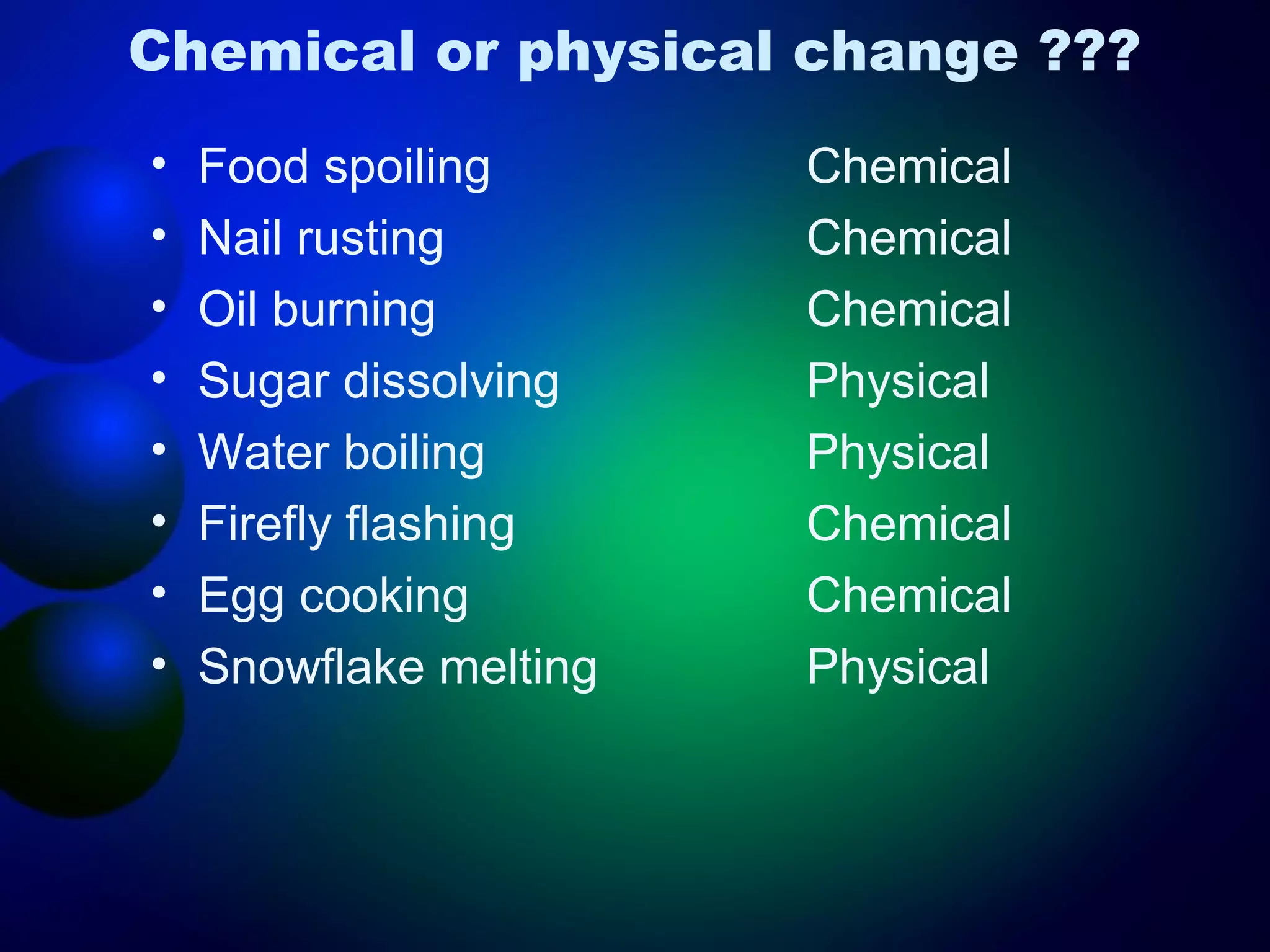 Matter and change | PPT