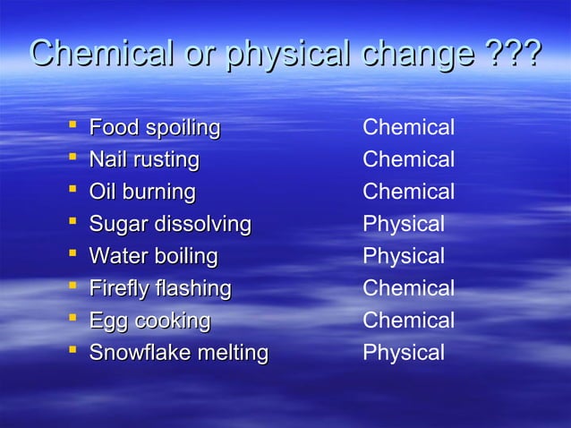 Matter and change | PPT