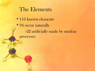 Matter and elements | PPT