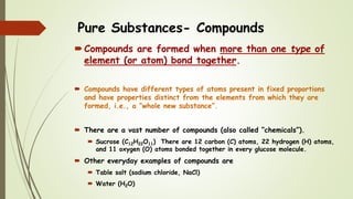 Matter and elements final | PPTX | Physics | Science