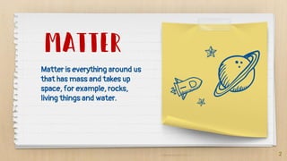 Matter and energy | PDF