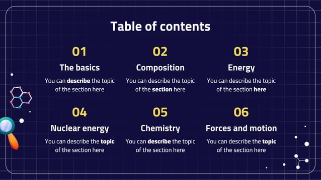 Matter and Energy - Science - 10th Grade by Slidesgo.pptx | Chemistry ...