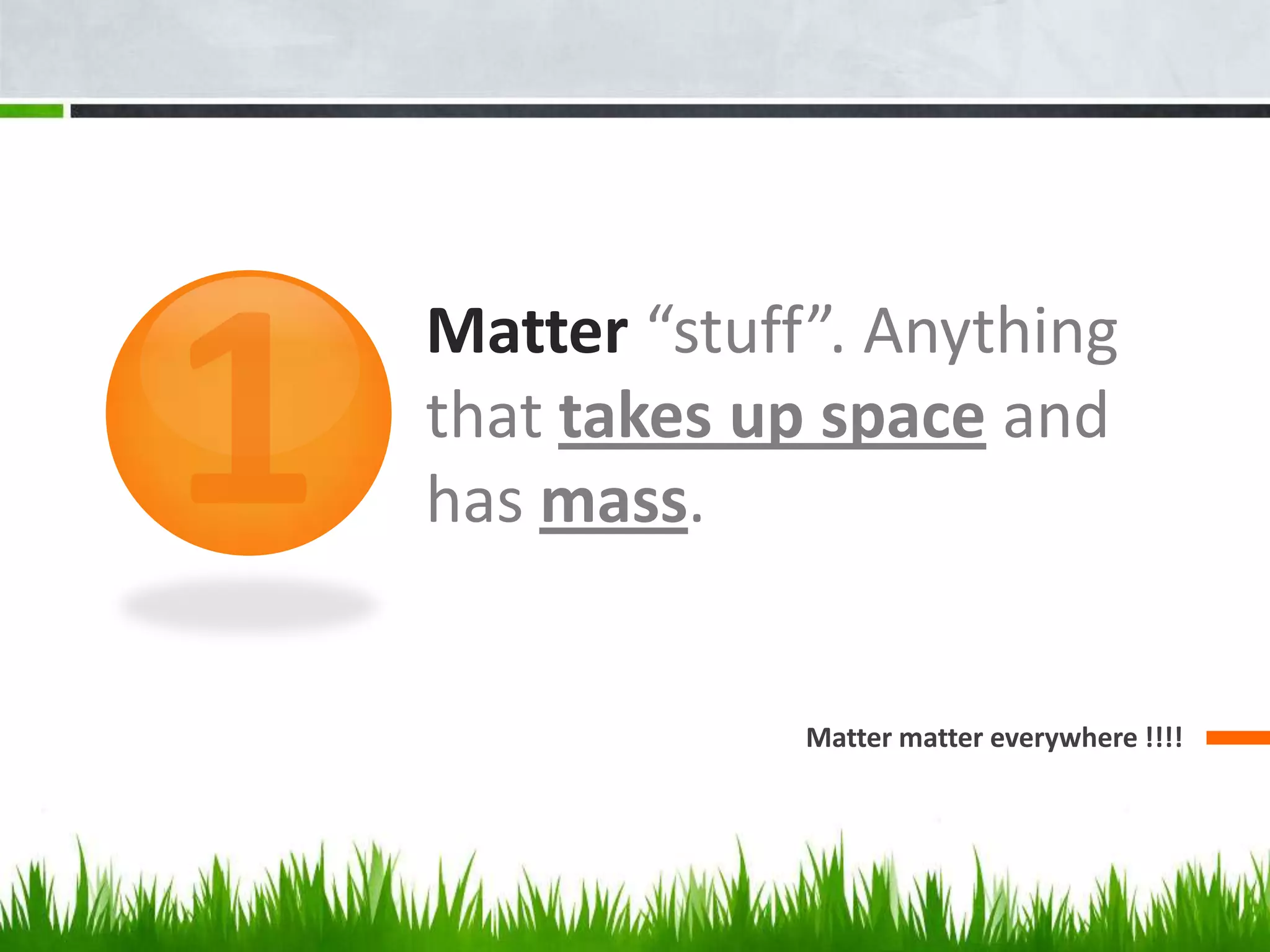 Matter and energy ppt | PPTX