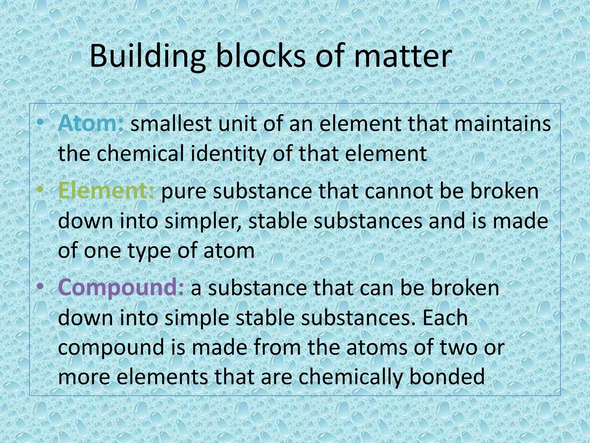 Matter and its properties | PPTX