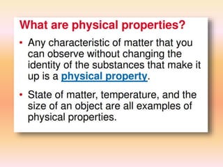 Matter and its properties | PPTX