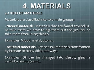 Matter and materials | PPTX