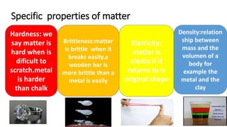 Matter and materials | PPT