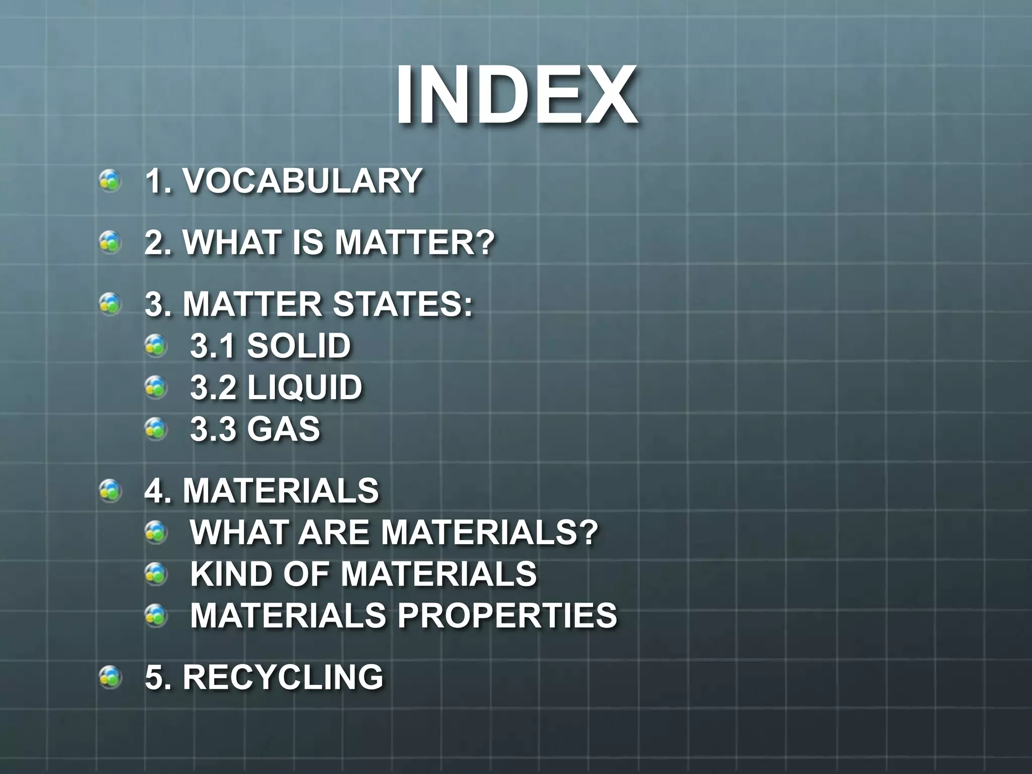 MATTER AND MATERIALS | PPTX | Chemistry | Science