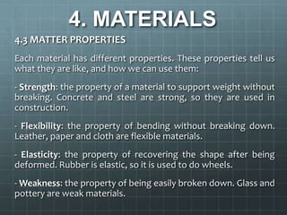 MATTER AND MATERIALS | PPTX | Chemistry | Science