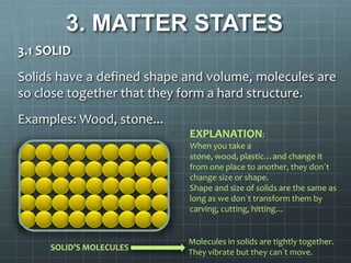 MATTER AND MATERIALS | PPTX | Chemistry | Science