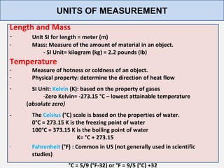 MATTER AND MEASUREMENT | PPT