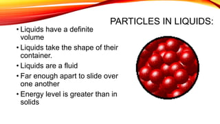 Matter and phase changes | PPT