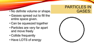 Matter and phase changes | PPT