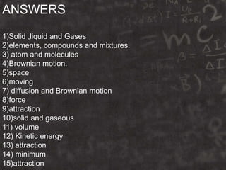 Matter around us | PPT