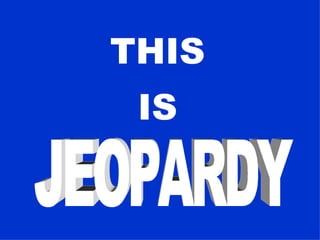 Matter Jeopardy Game | PPT