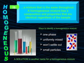 Matter Classified.hshshdhdhhdhdhdhdhdhppt | PPT