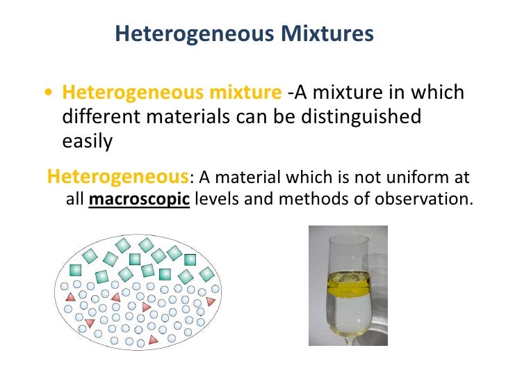 What Is A Heterogeneous Mixture Definition And Examples