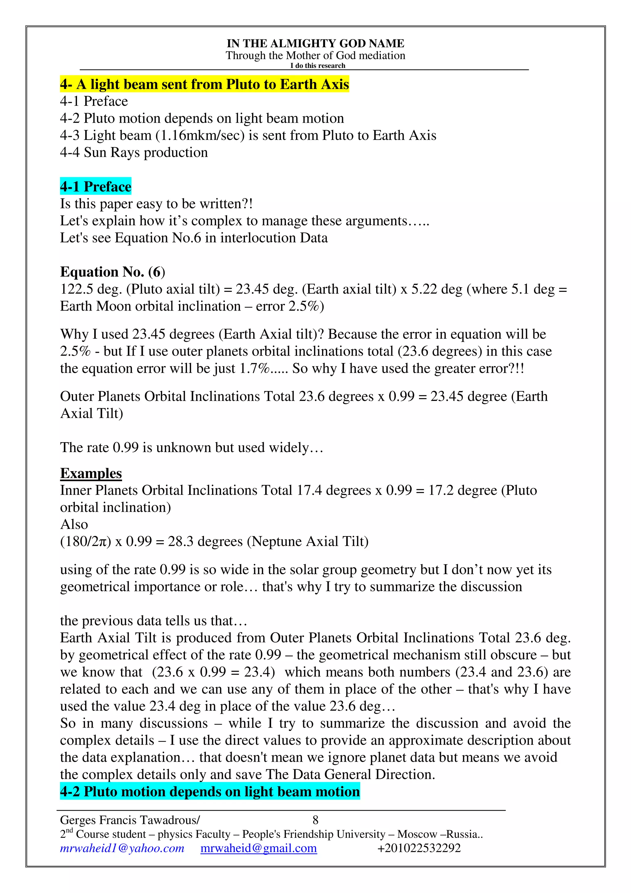 Matter creation principle (part iii) | PDF