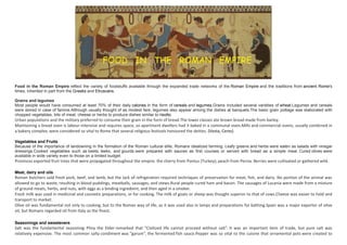 Matterial food in the roman empire | PPT