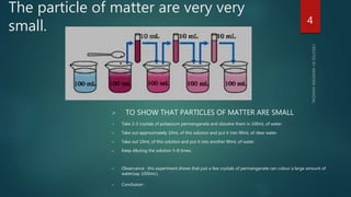 Matter in our surrounding | PPTX | Chemistry | Science