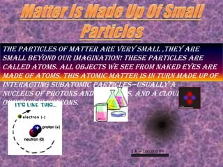 Matter in our surroundings | PPT
