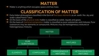 Matter in our surroundings | PPTX