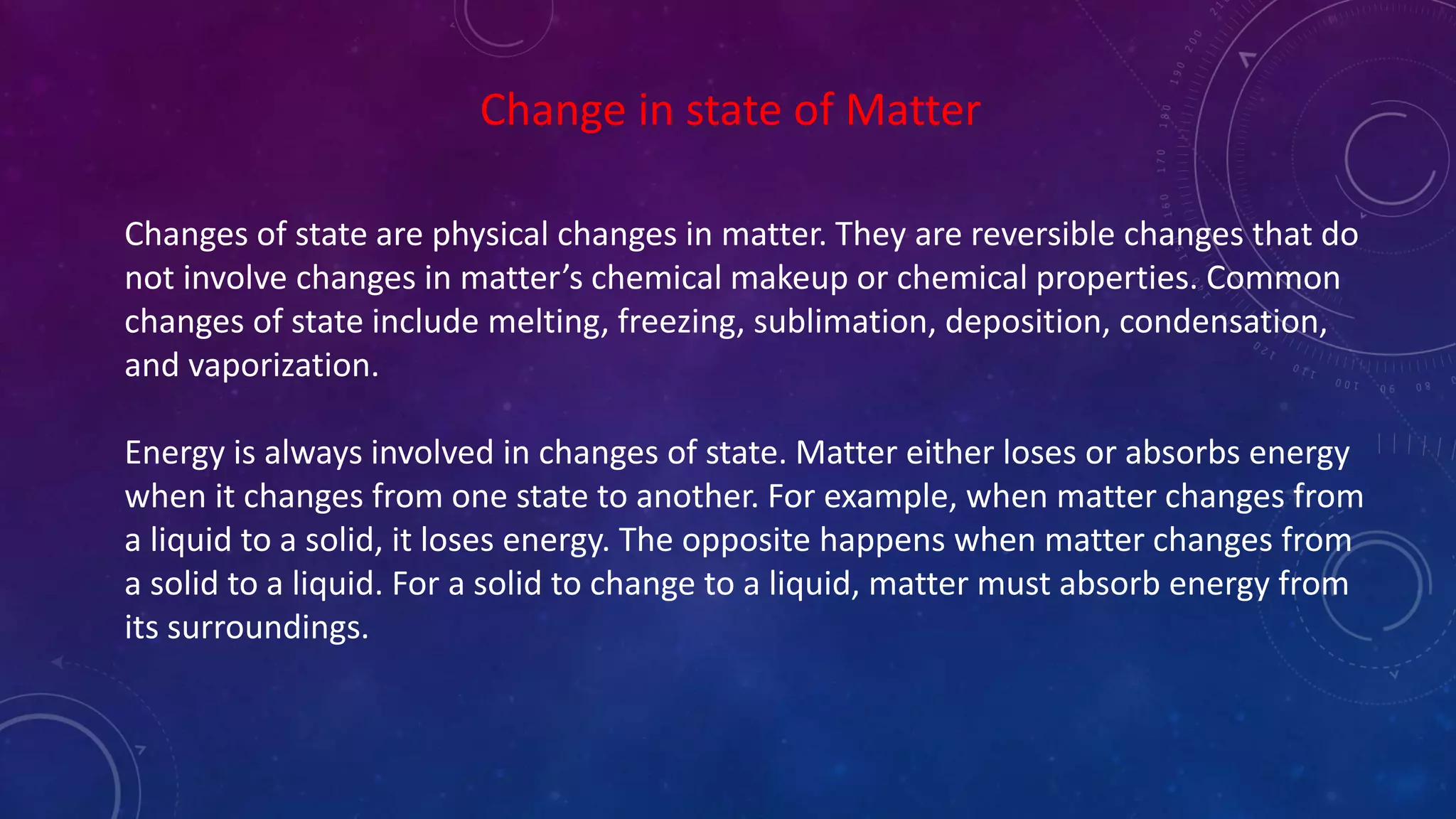 Matter in our surroundings | PPTX
