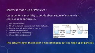 Matter in our surroundings | PPTX