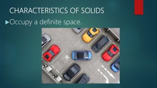 Matter in solid form | PPT