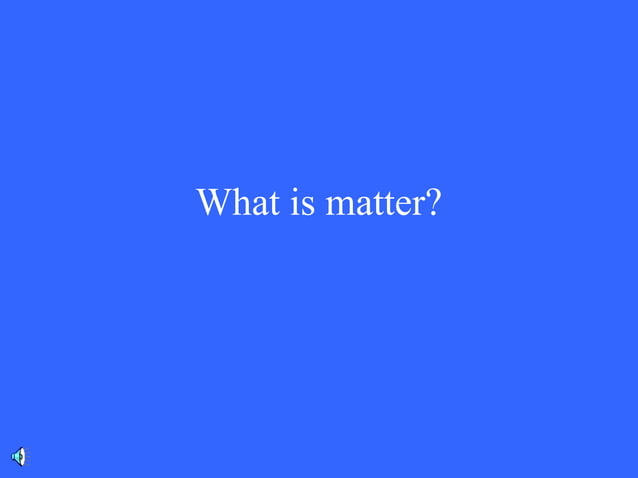 Matter jeopardy game | PPT
