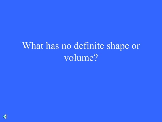 Matter jeopardy game | PPT