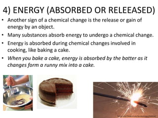 Matter (lesson 4) chemical changes | PPTX