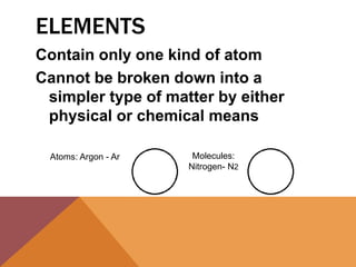Matter matters | PPTX