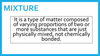 Matter, physical science | PPTX
