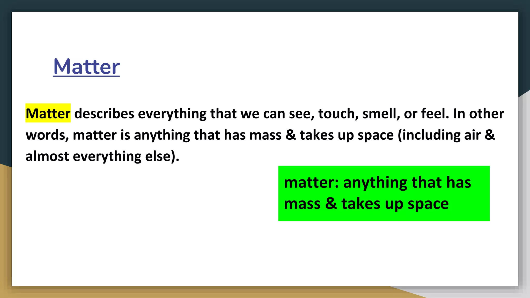 Matter, Properties, & Phases | PPTX
