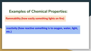 Matter, Properties, & Phases | PPTX