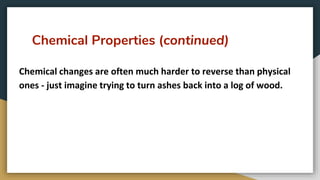 Matter, Properties, & Phases | PPTX