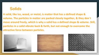 Matter, Properties, & Phases | PPTX