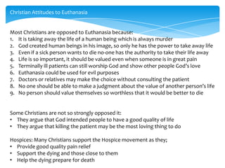 Matters of life and death - Edexcel RS | PPTX