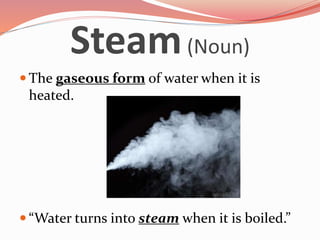 States of Matter Vocabulary Cards | PPTX