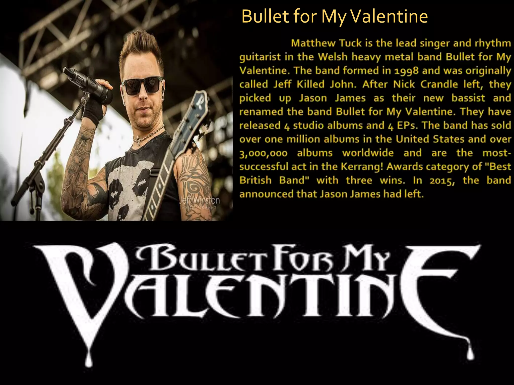 Matthew Tuck | PPTX | Rock Music | Music