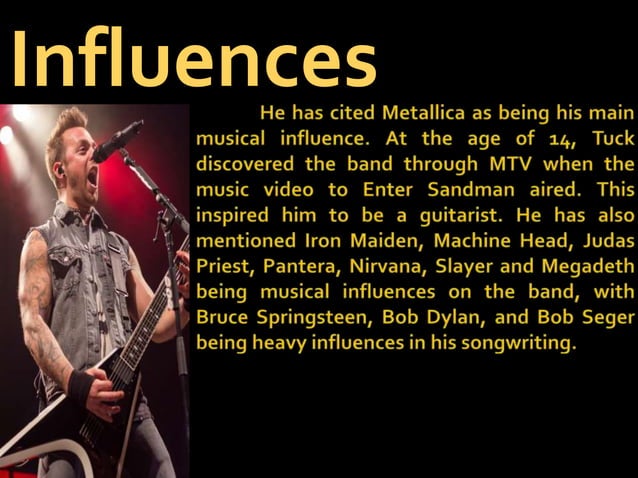 Matthew Tuck | PPTX | Rock Music | Music