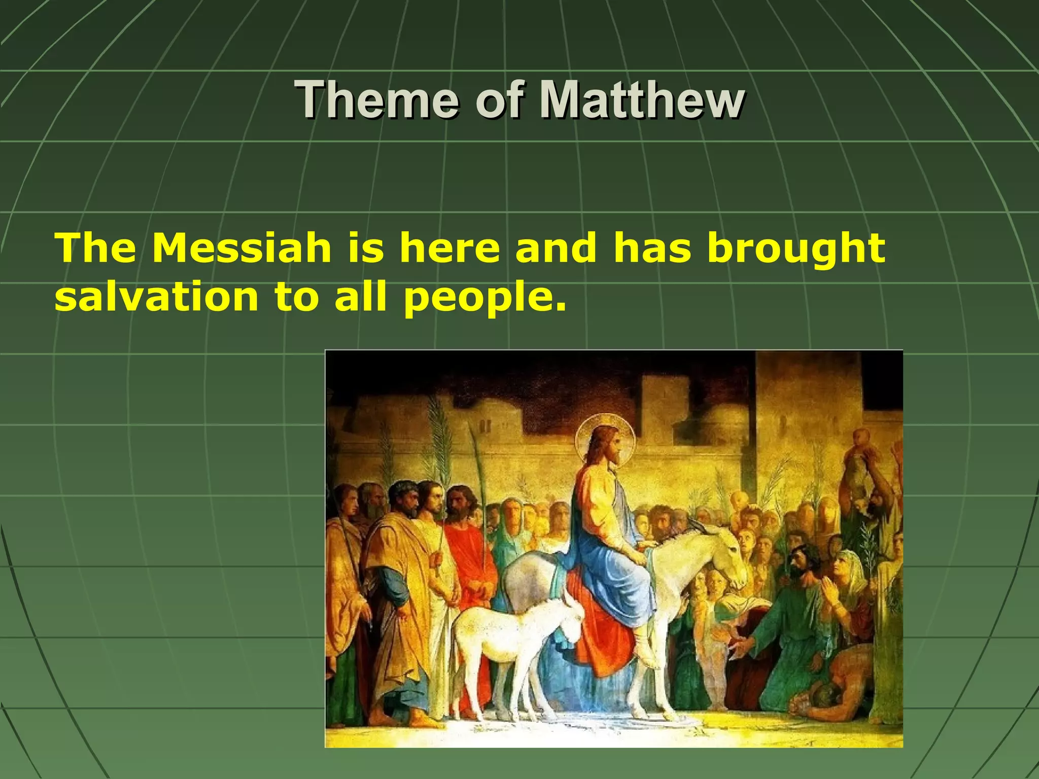 The Gospel of Matthew | PPT