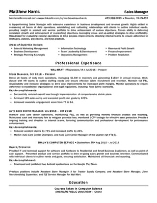Matthew harris-resume-revised-2 | DOCX