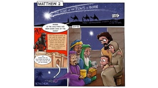 Jesus is Born | Matthew 1-2 | PPTX