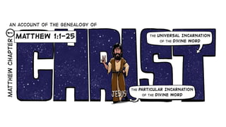 Jesus is Born | Matthew 1-2 | PPTX