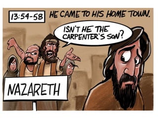 A Cartoonist's Guide to Matthew 13:53-15:36 | PPTX