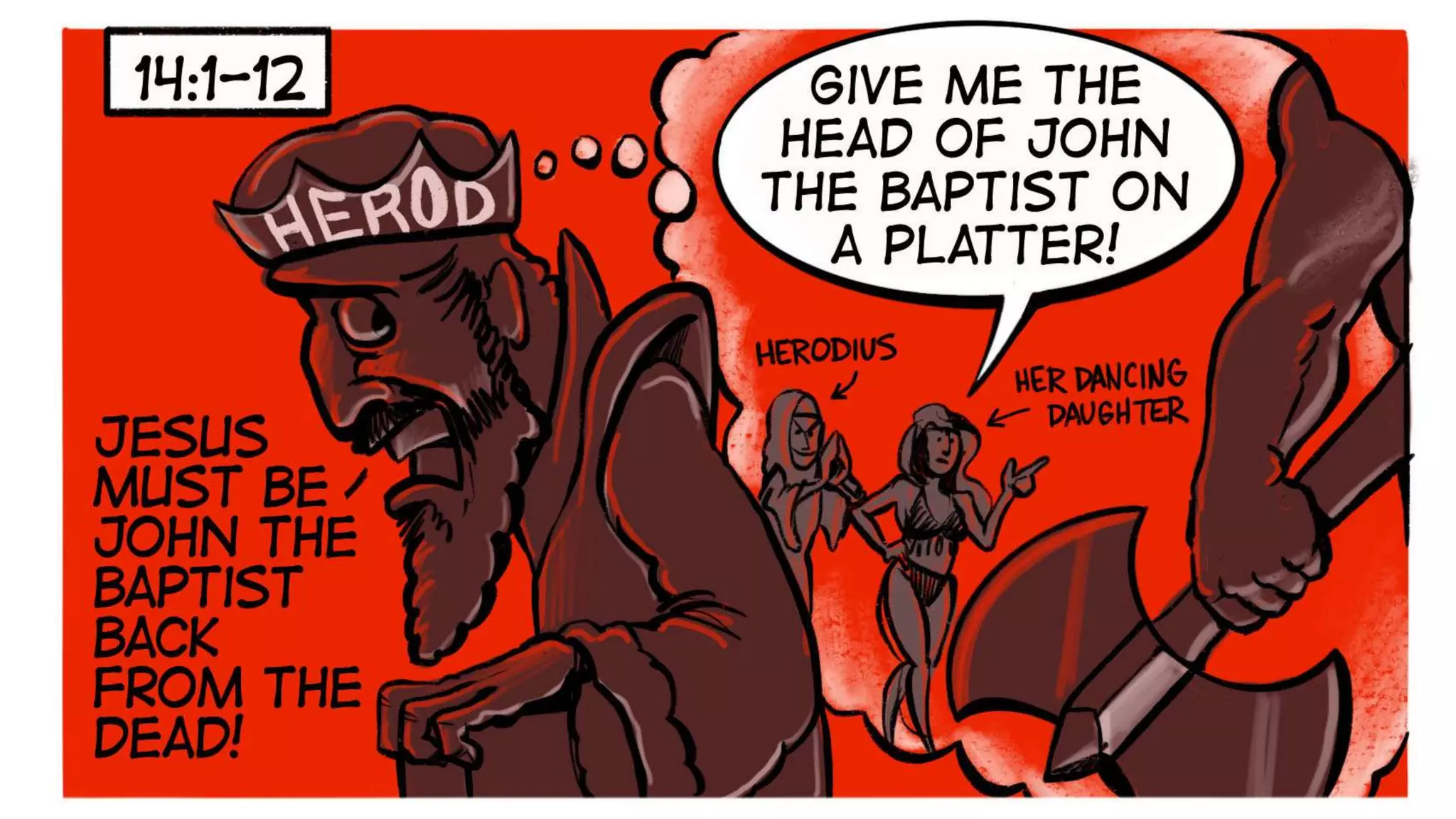 Jesus Feeds 5,000 and Walks on Water in Matthew 14 | PPT