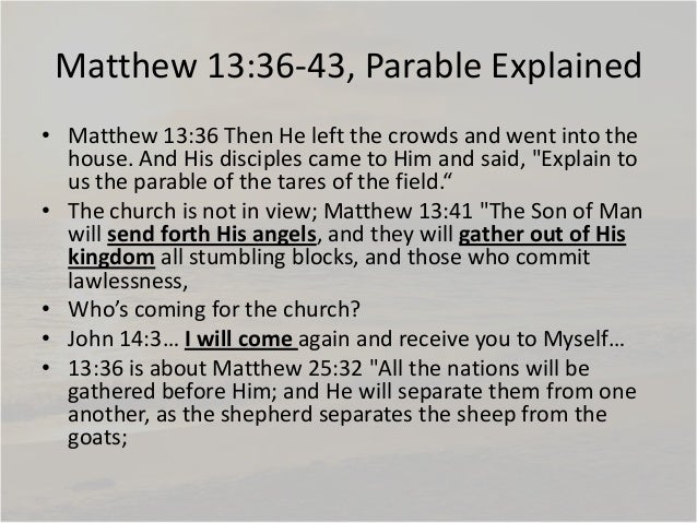 Matthew 13, Sow Your Seed Recklessly, Why Speak In Parables, Las…